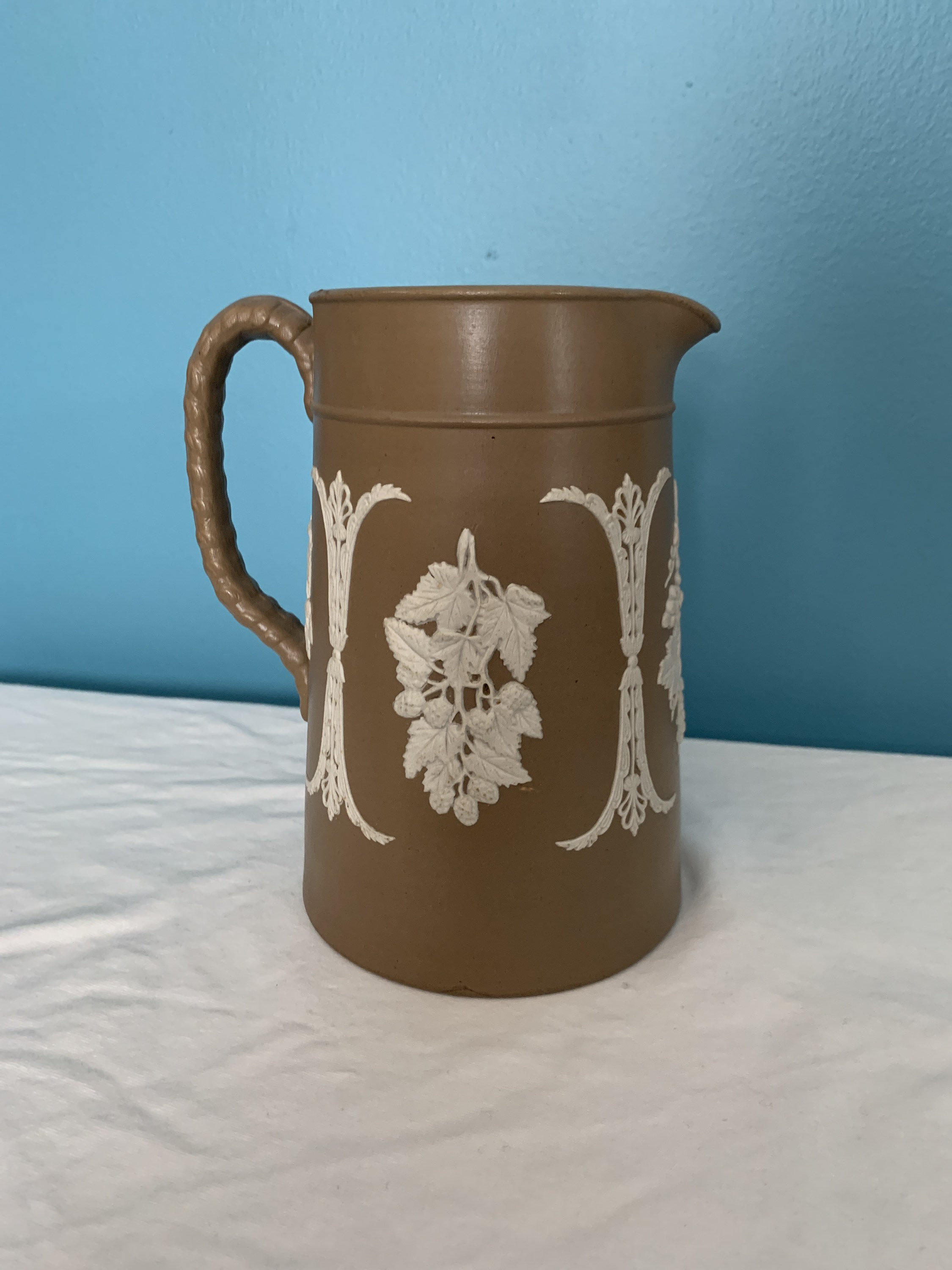 19th Century James Dudson Harvest Pitcher - Etsy UK