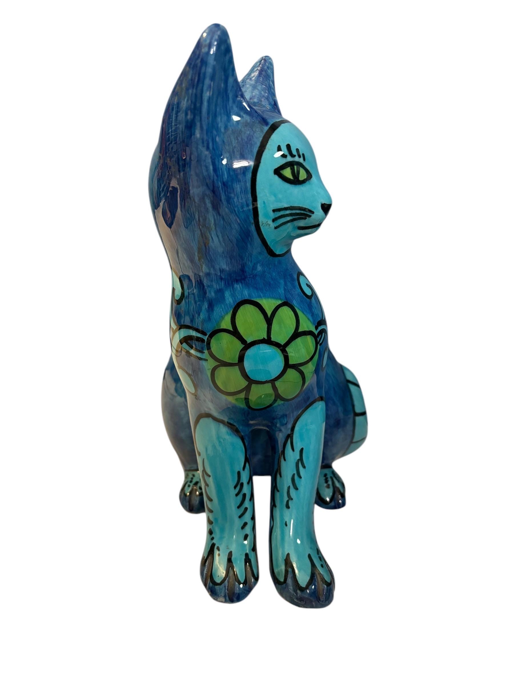 Bellini Italian Pottery Cat Figure - Etsy