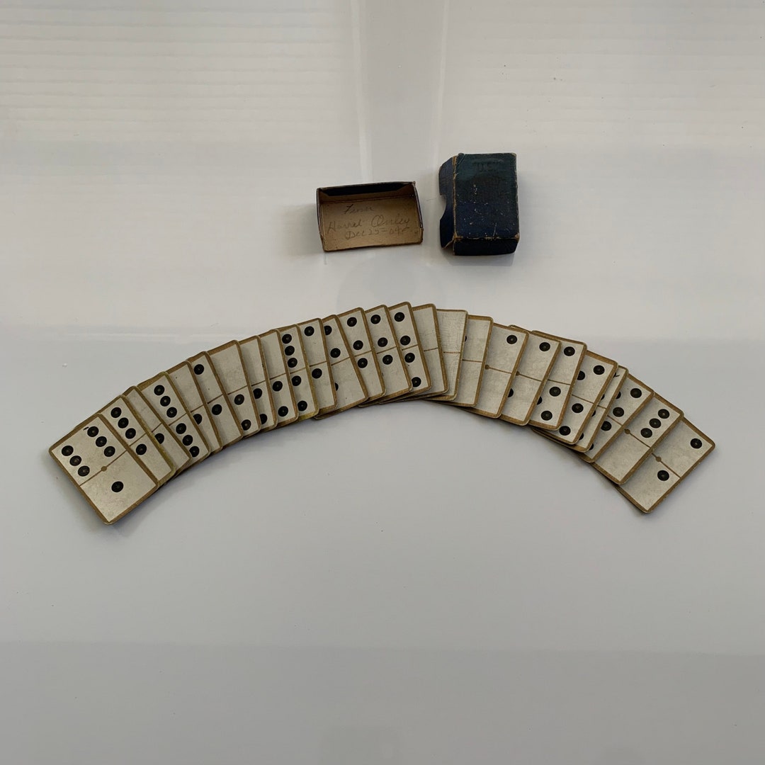 Antique Dice Playing Cards - Etsy