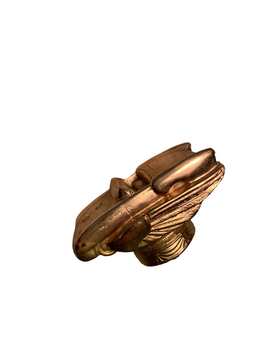 Vintage Plated Metal Copper Coupe Trophy Topper - Etsy
