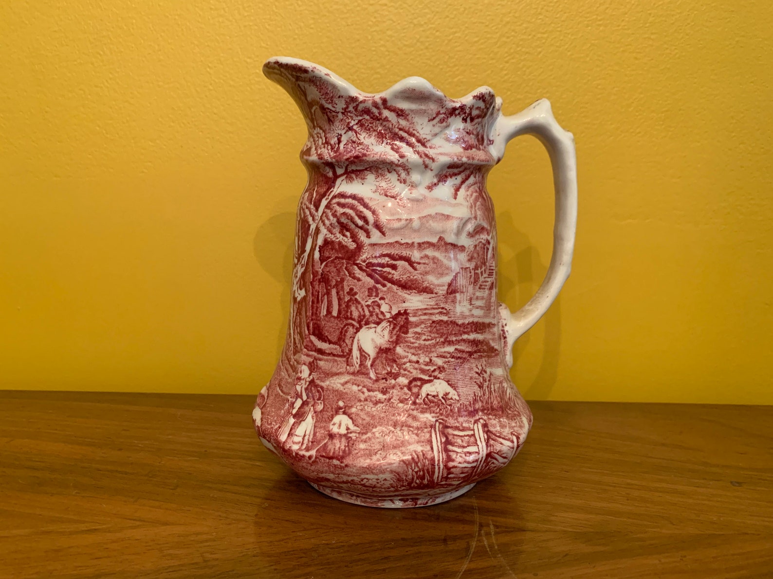 Old Foley James Kent Pitcher - Etsy