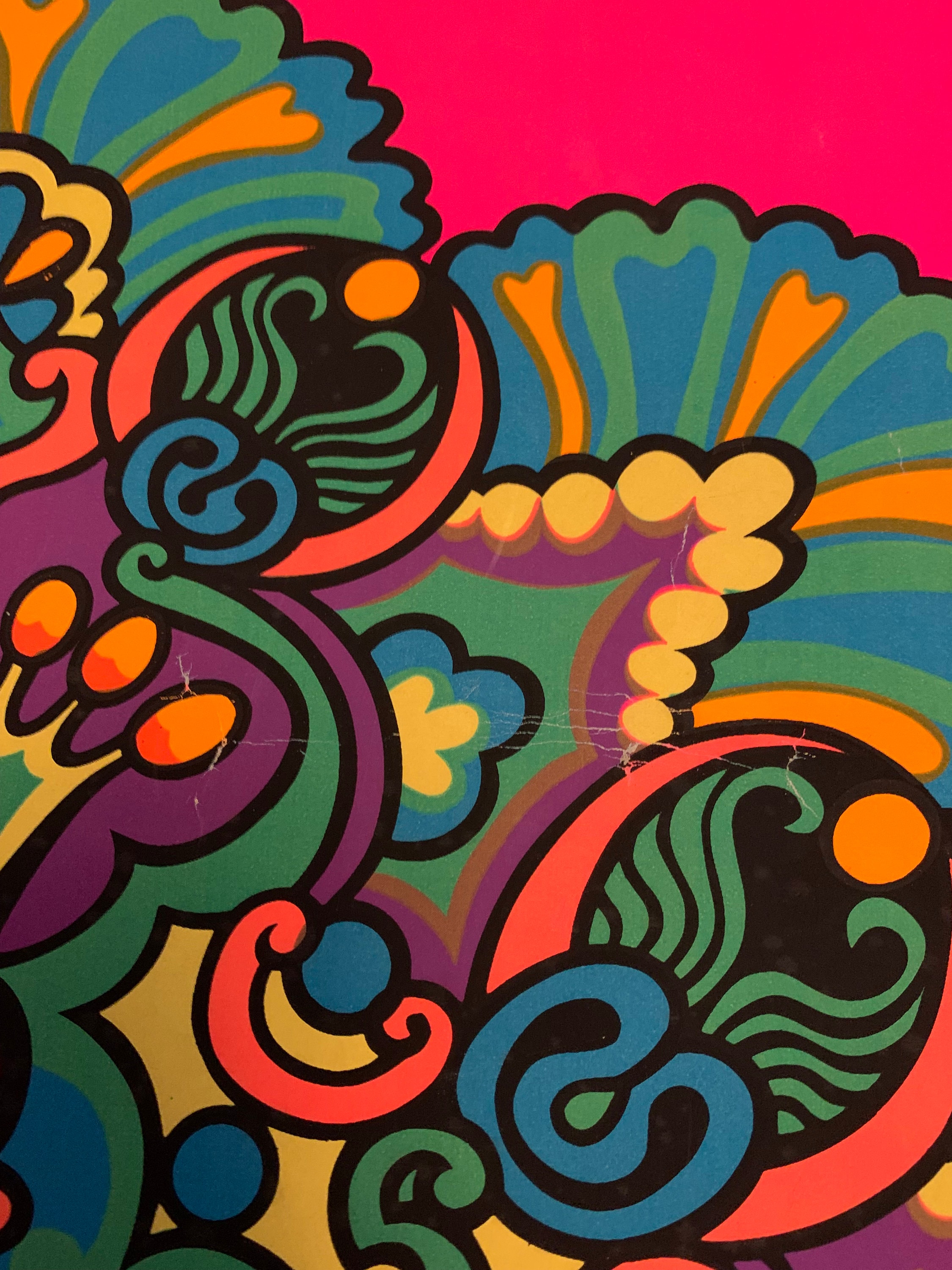 Psychedelic Poster - Etsy