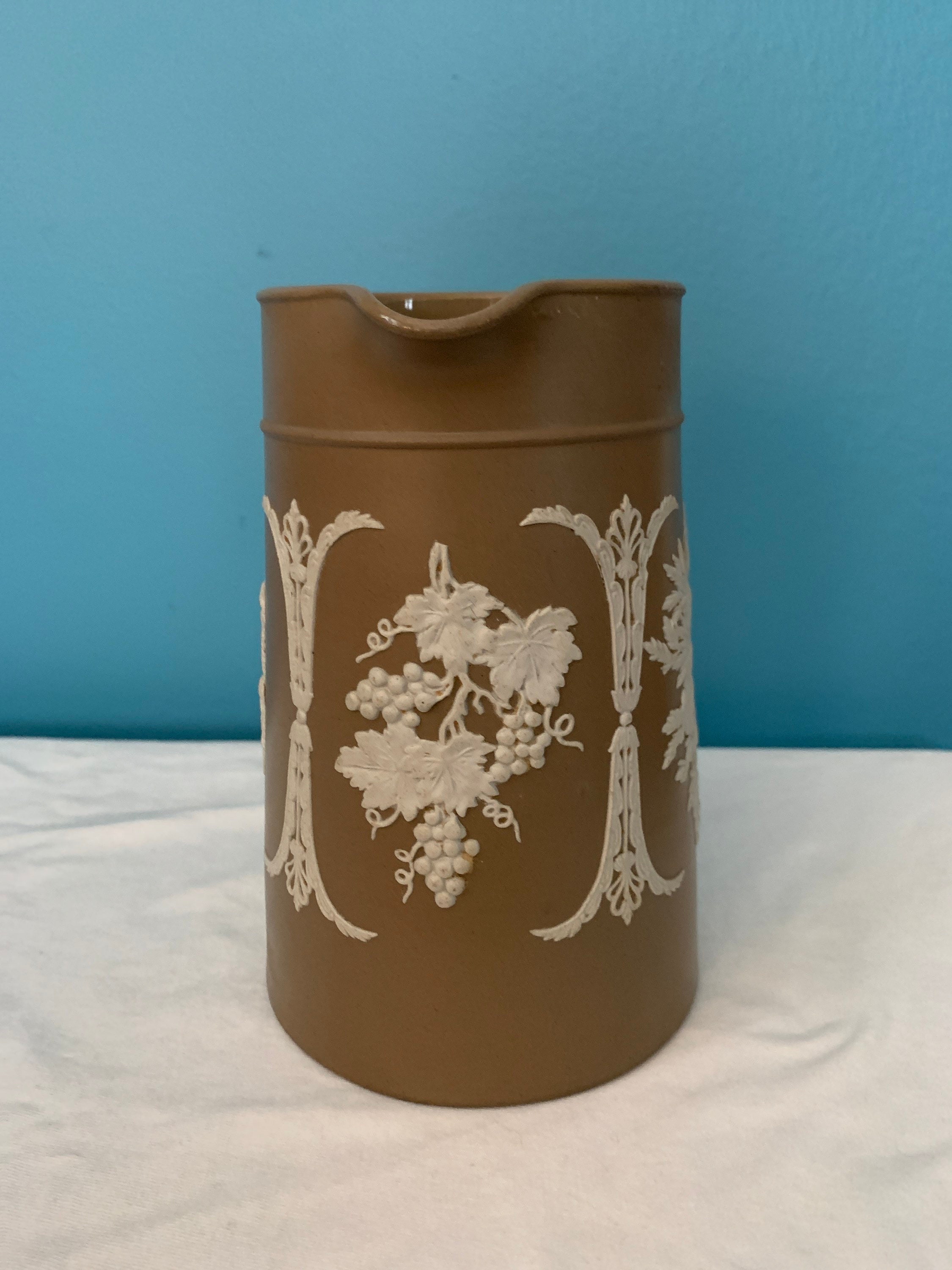 19th Century James Dudson Harvest Pitcher - Etsy