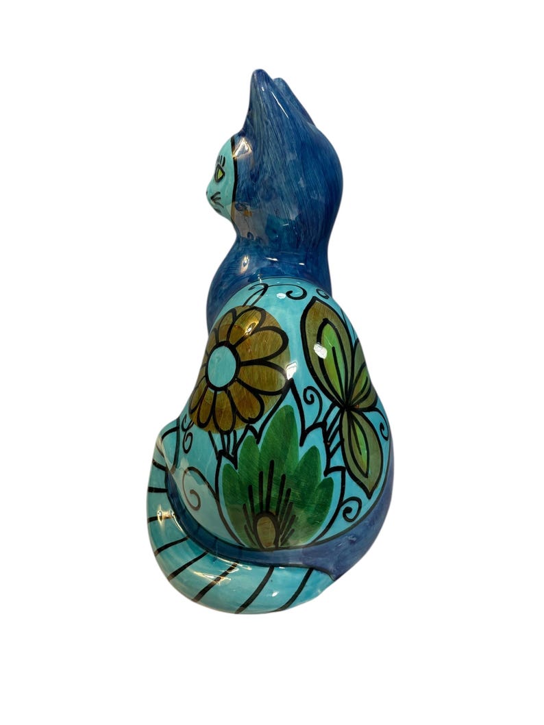 Bellini Italian Pottery Cat Figure - Etsy
