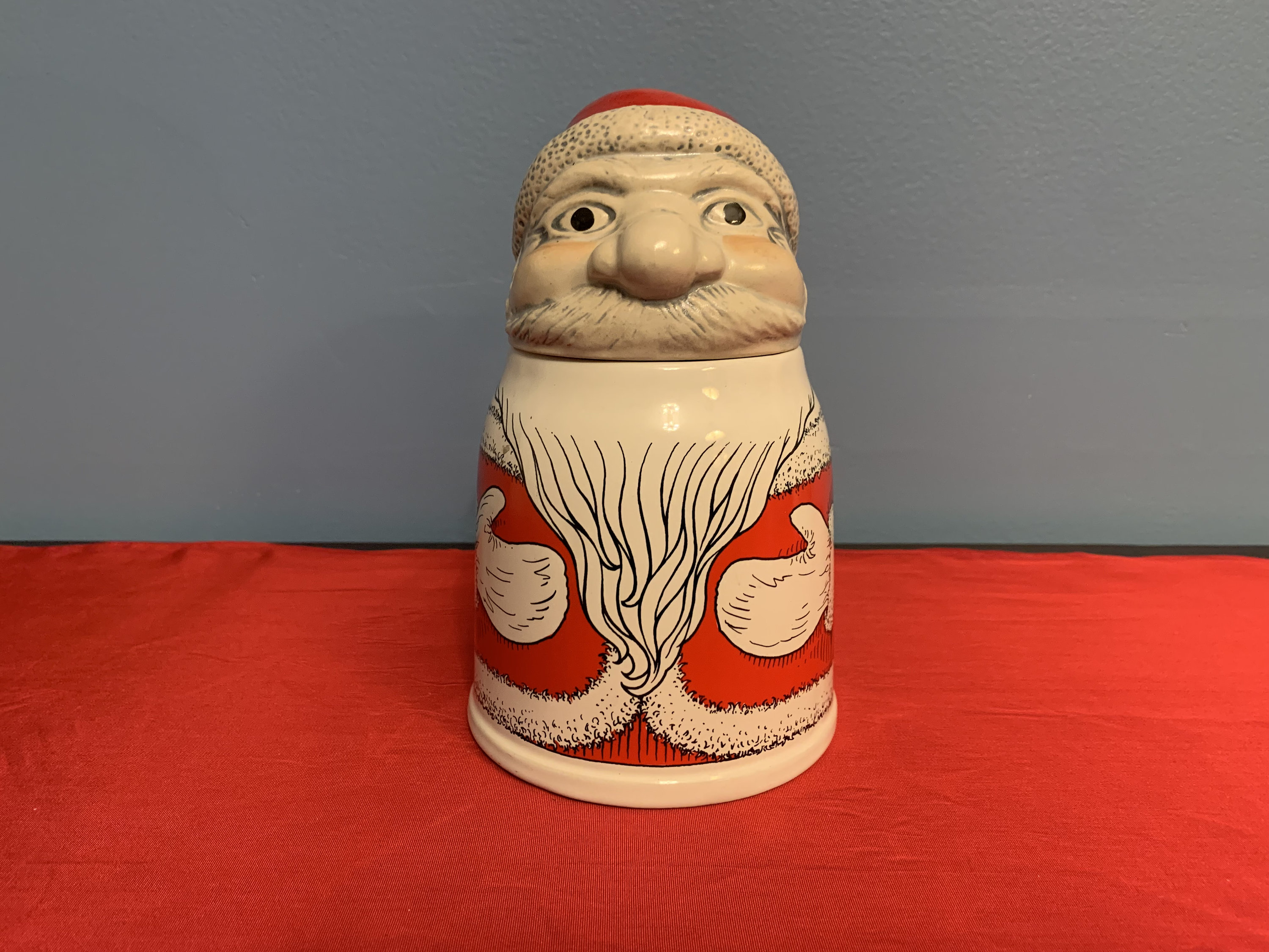 Vintage West Germany gerz Santa Stein - Etsy