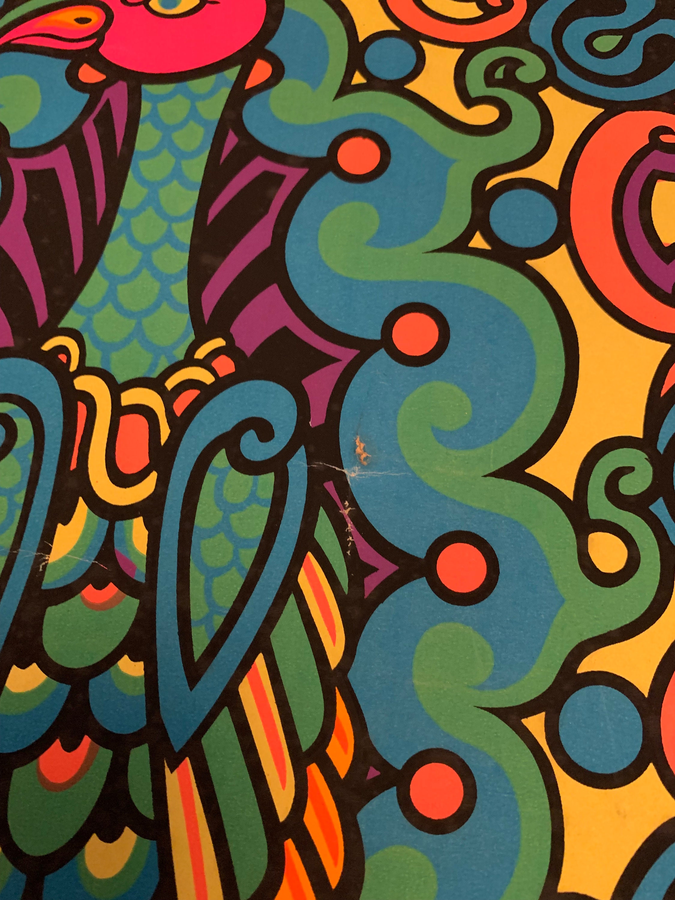 Psychedelic Poster - Etsy