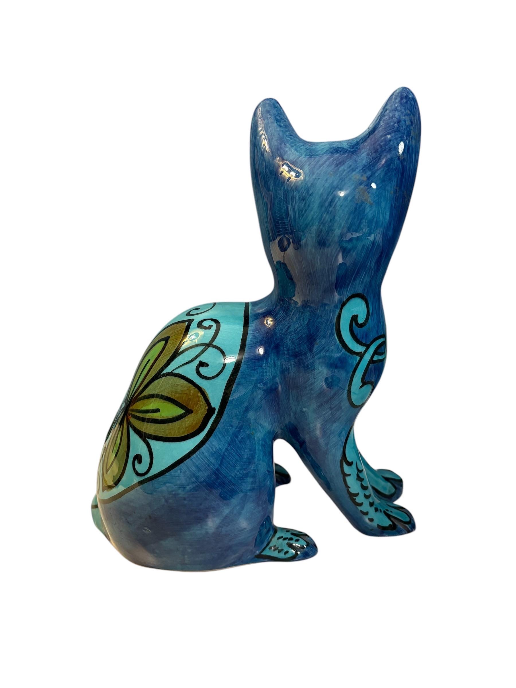 Bellini Italian Pottery Cat Figure - Etsy