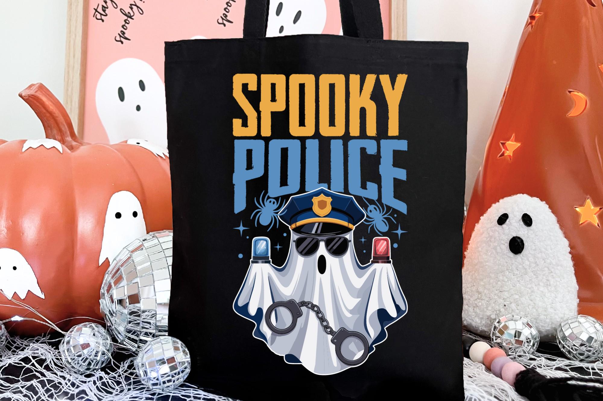 Police Halloween Svg, Spooky Police Png, Funny Police Gifts, Back the ...