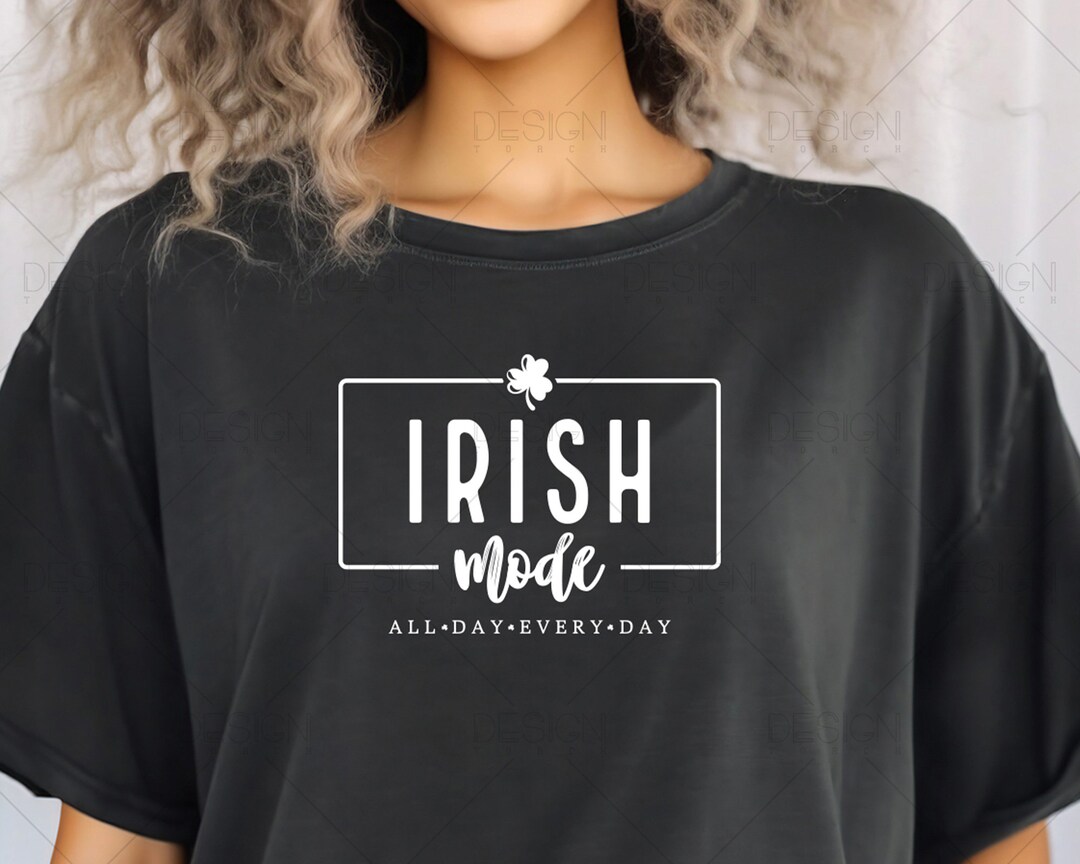 Irish Mode Svg File for St Patricks Day Holiday St Patricks - Etsy