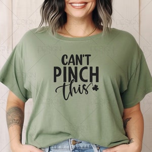 Can't Pinch This Svg Png Files for St Patricks Day, Irish Svg, Shamrock ...