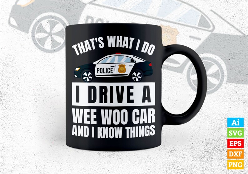 Funny Police Officer Gift for Cop Law Enforcement Editable - Etsy