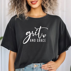 Grit and Grace Svg File, Religious Svg, Inspirational Svg, Motivational ...