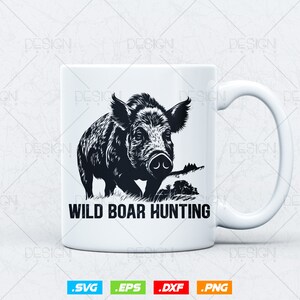 Wild Boar Hunter Pig Hog Hunting Svg Png, Outdoors Wild Boar Pig ...