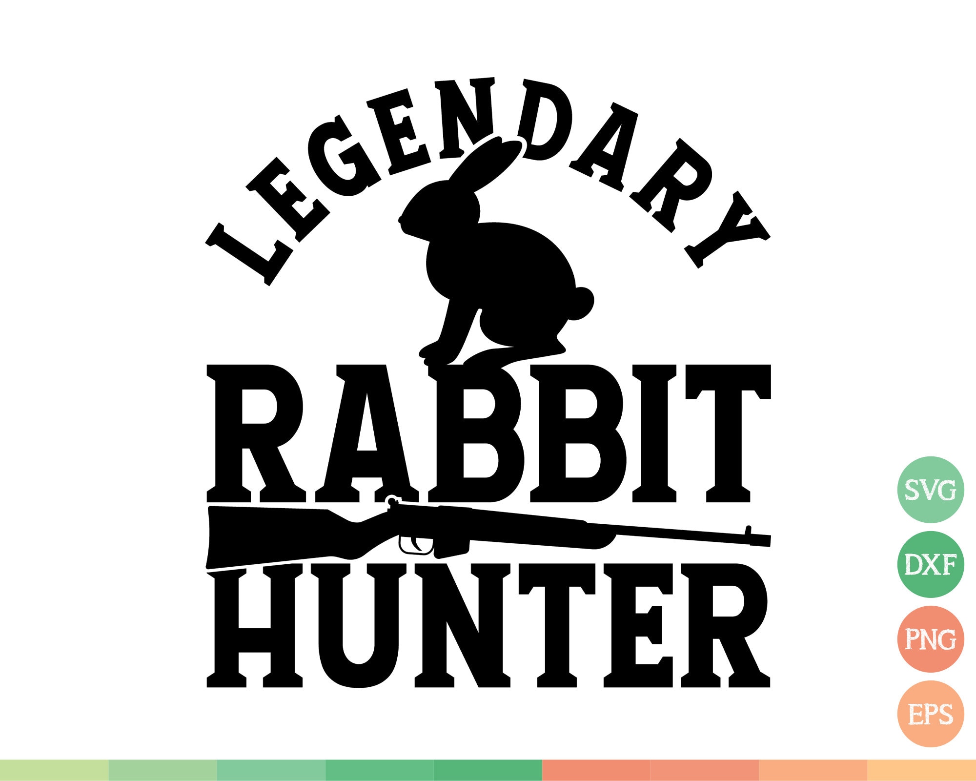 Legendary Rabbit Hunter Svg Rabbit Hunting Svg Rabbit and - Etsy