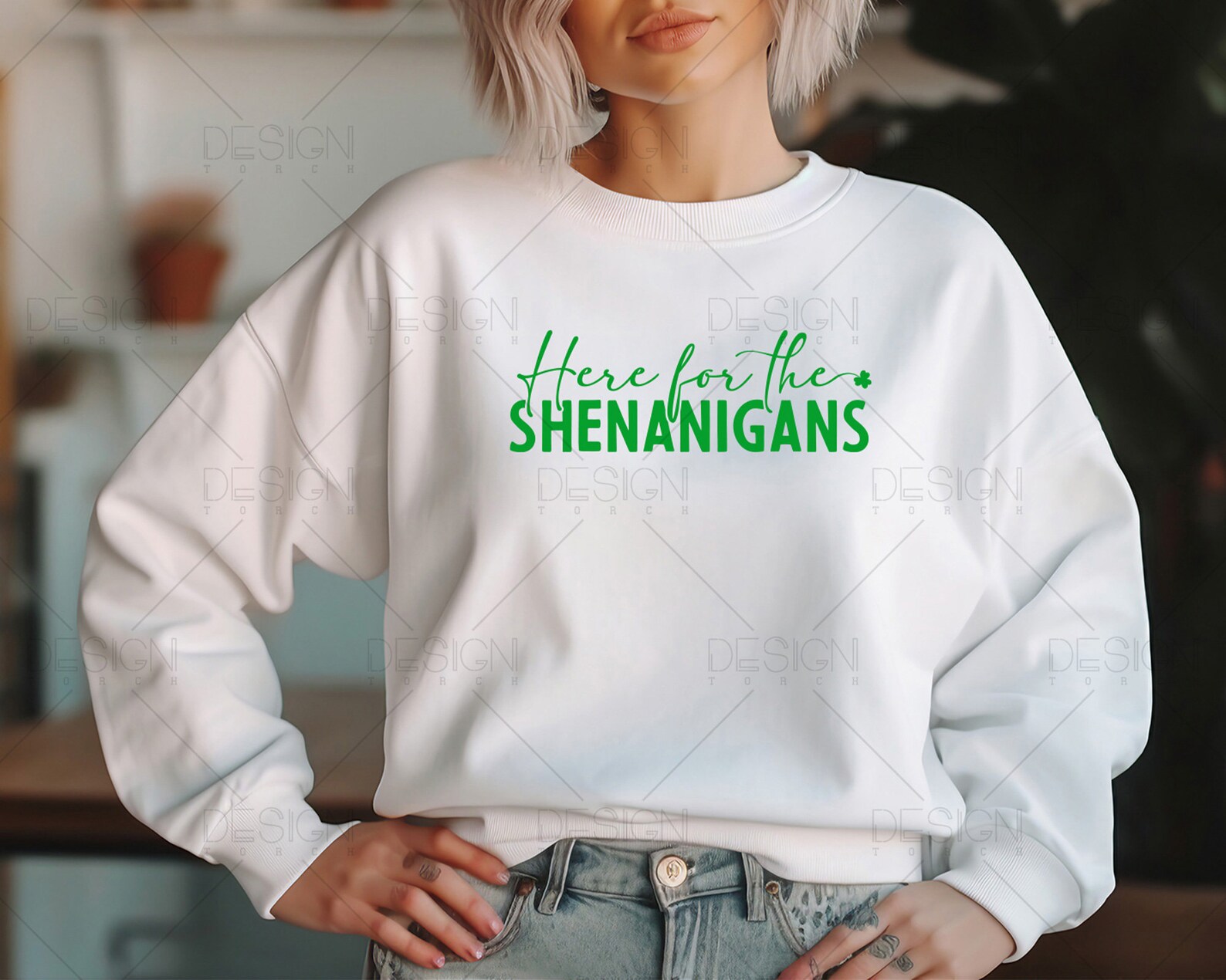 Here for the Shenanigans Svg Png Files for St Patricks Day, Lucky Svg ...