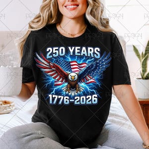 America 250th Anniversary Art: 250 Years 1776-2026 Png, USA Flags ...