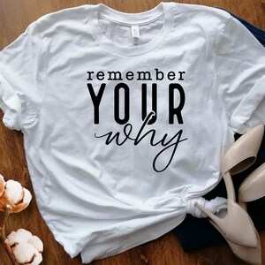 Remember Your Why Svg File, Inspirational Quotes Svg, Motivation Svg ...