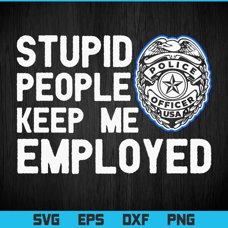 Police Officer Svg - Etsy