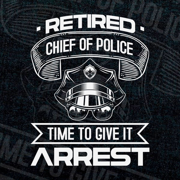 Police Chief Retirement - Etsy