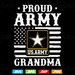 Proud Army Grandma Svg Png, Mothers Day Svg, Military Sister Svg, Army ...