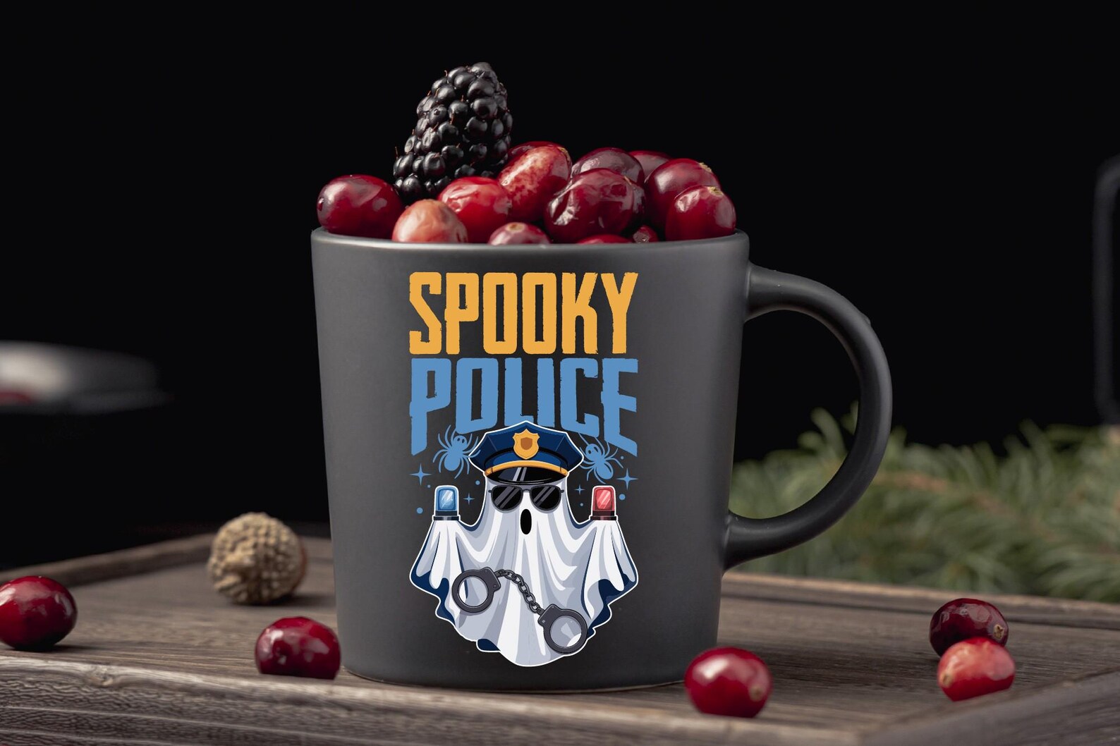 Police Halloween Svg, Spooky Police Png, Funny Police Gifts, Back the ...