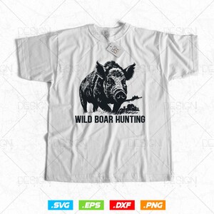 Wild Boar Hunter Pig Hog Hunting Svg Png, Outdoors Wild Boar Pig ...