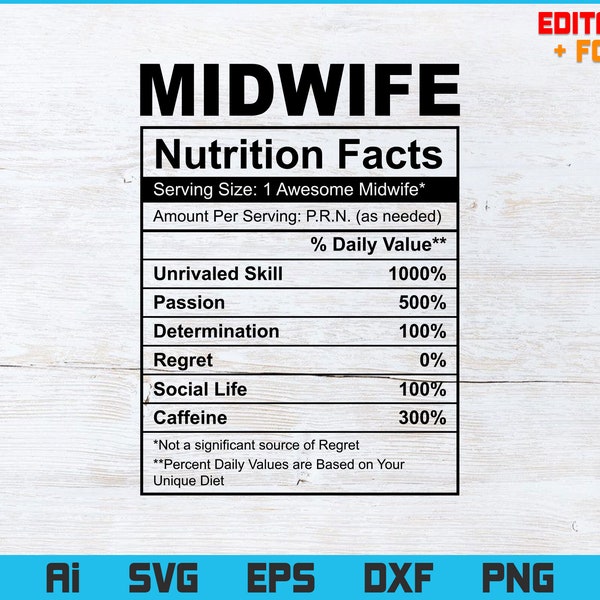 Midwife Paper Chart - Etsy