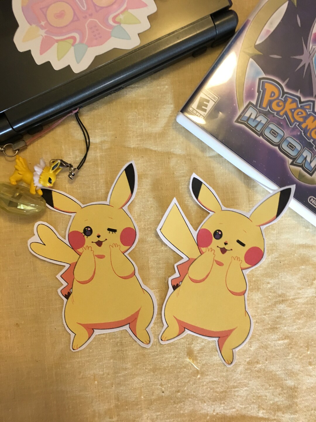 POKEMON Cute Pikachu Sticker - Etsy