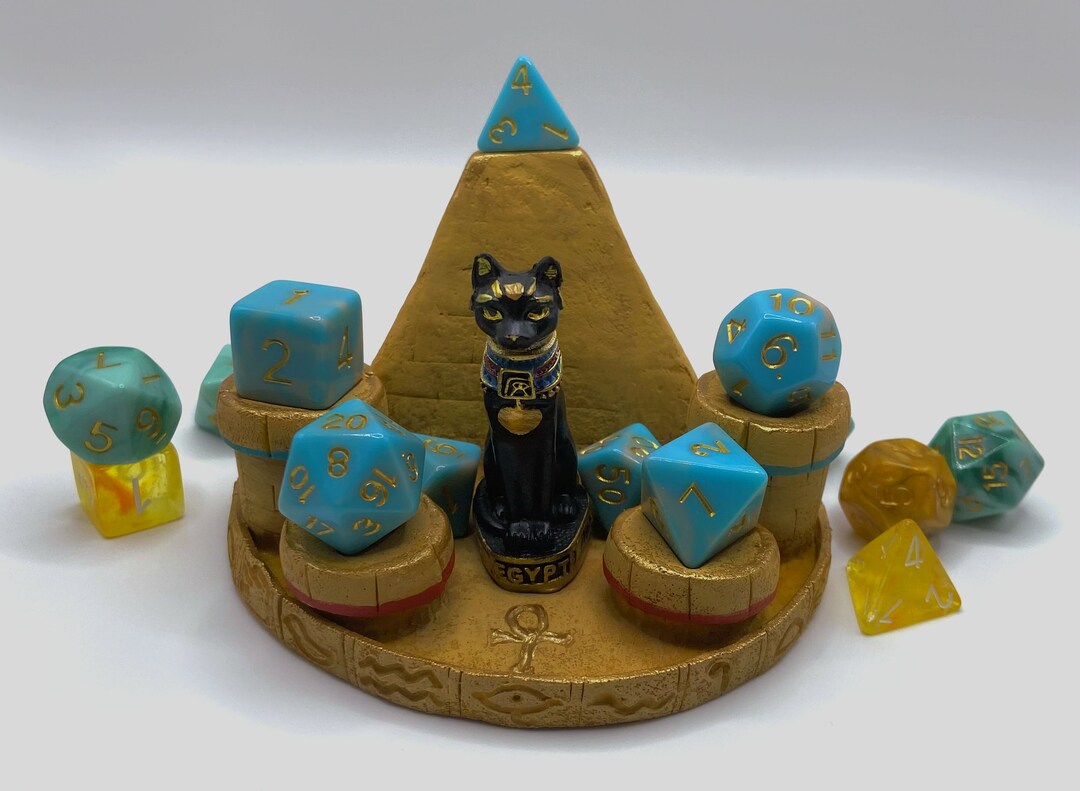 Pyramid Themed Dice Display - Etsy