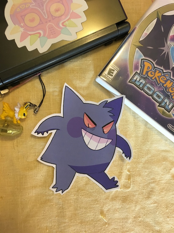 POKEMON Gengar Sticker | Etsy