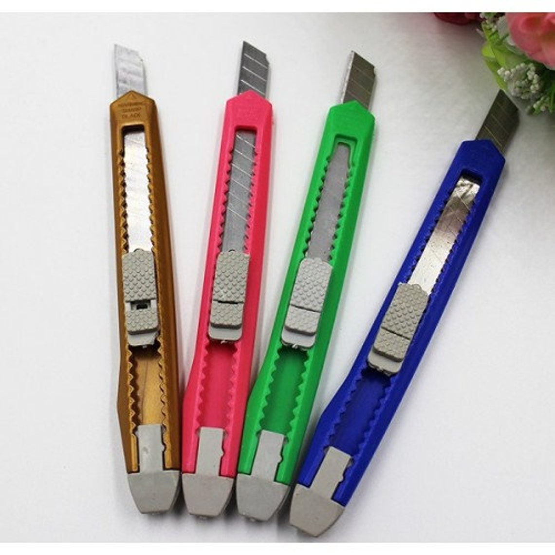 2x Craft Knife 9mm Hobby Utility Snap off Blade Cutter Tool | Etsy UK