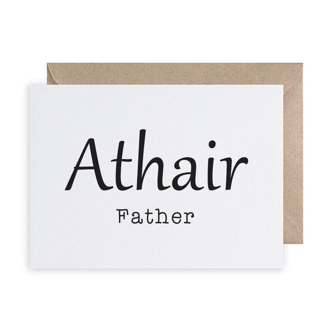 Irish Fathers Day Card | Card for Dad | Irish Father Gift | Irish ...
