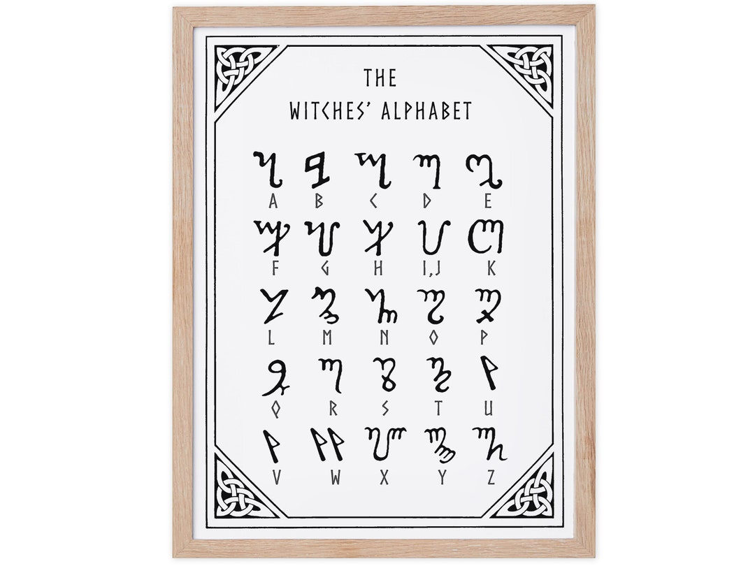 Pagan Alphabet, Druid Runes, Grimoire Pages, Samhain Art, Pagan Art ...