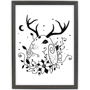 Irish Rabbit Illustration | Jackalope Art | Irish Illustrations ...