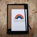 Pride Card Be Yourself Card Coming Out Card Happy Pride Rainbow Card ...