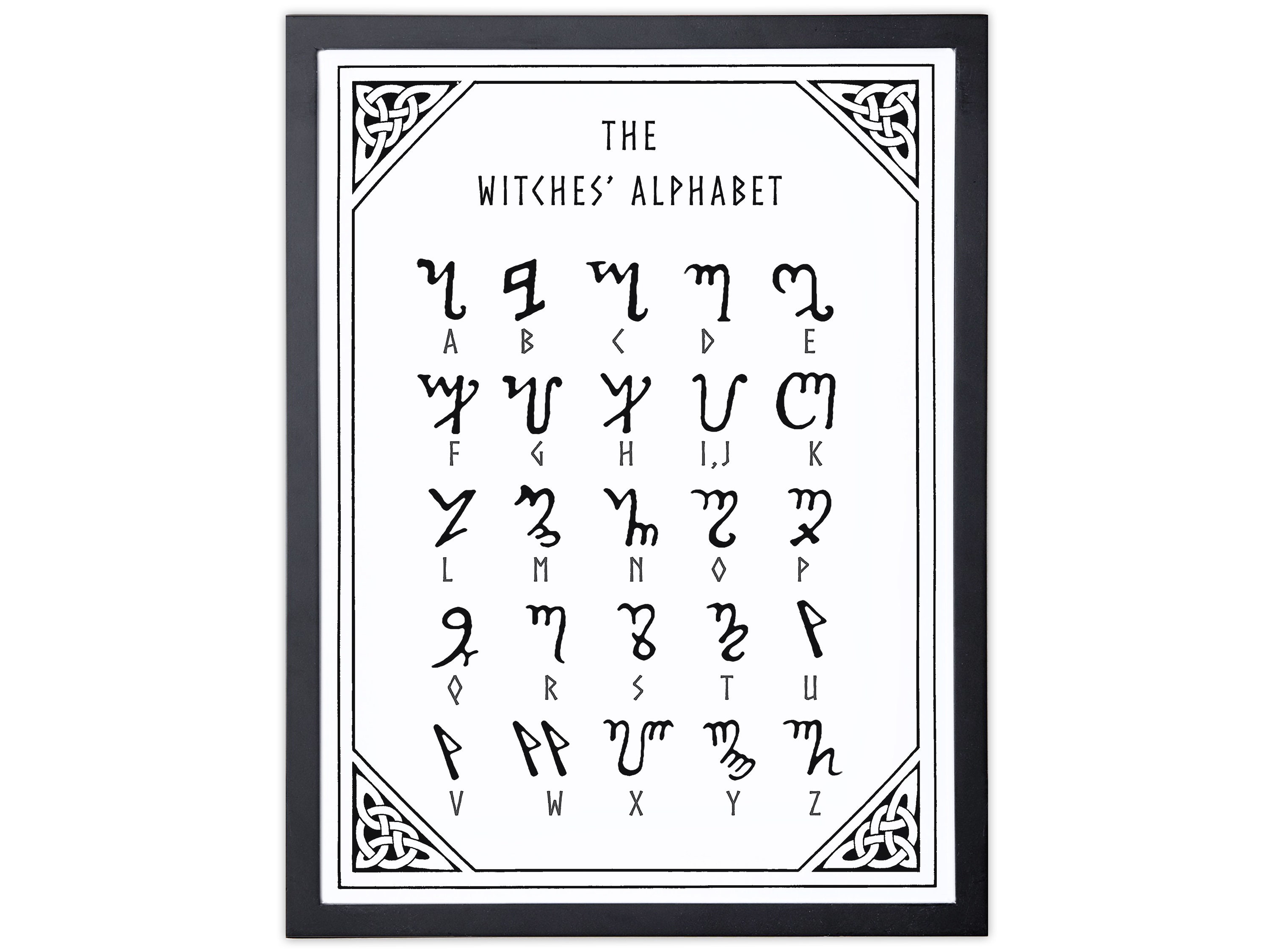 Grimoire Alphabet