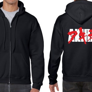 Akira Anime Hoodie Pullover アキラ Vintage Sweater Manga Shirt Kaneda ...