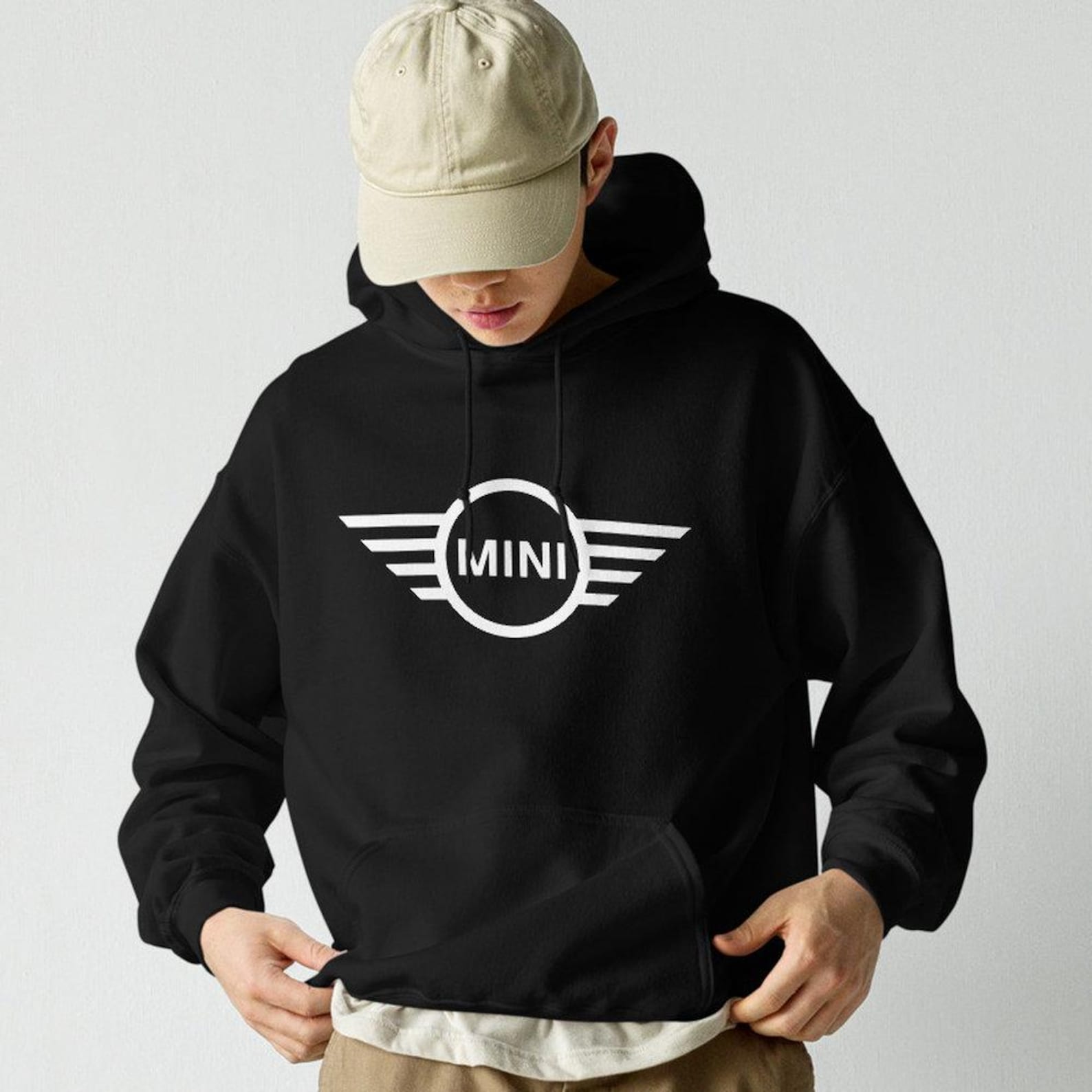 Mini Cooper Hoodie Vintage Mini Shirt Sweatshirt Hoody Pullover Car ...