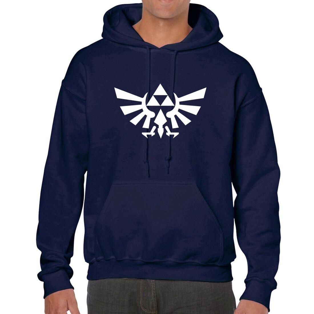 Legend of Zelda Hoodie Triforce Unisex Video Game Sweatshirt Breath of ...