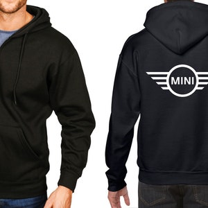 Mini Cooper Hoodie Vintage Mini Shirt Sweatshirt Hoody Pullover Car ...