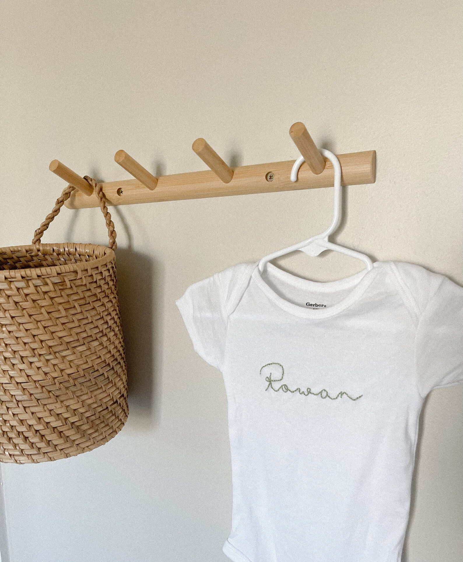 Custom Embroidered Baby Onesie® Custom Baby Name Onesie® Custom Baby ...