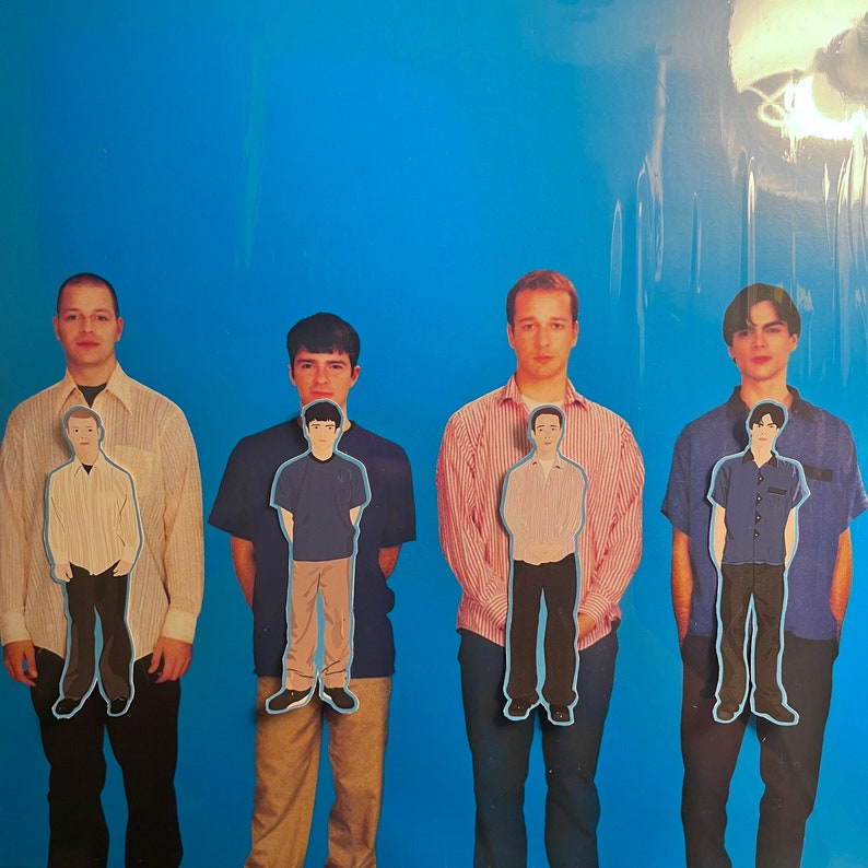 Weezer Blue Album Sticker Set - Etsy