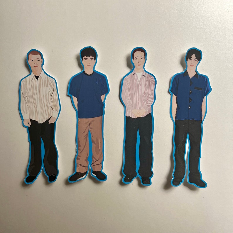 Weezer Blue Album Sticker Set - Etsy