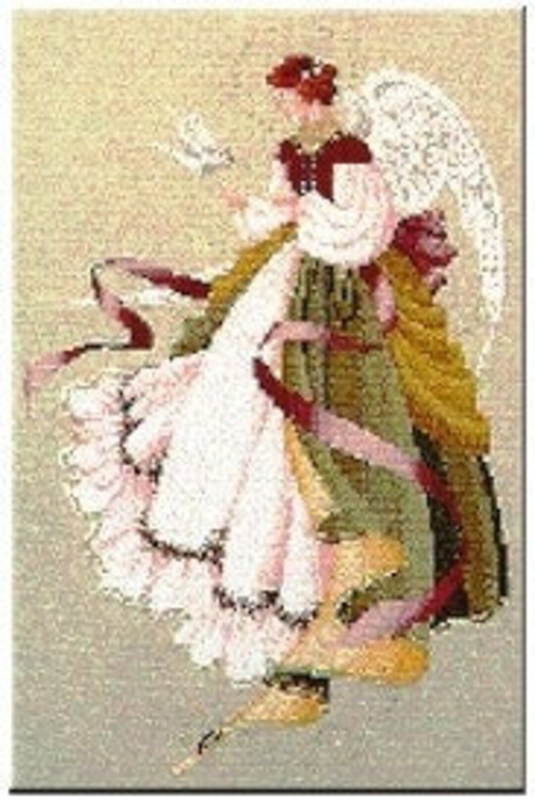 Angel of Grace Cross Stitch Pattern - Etsy