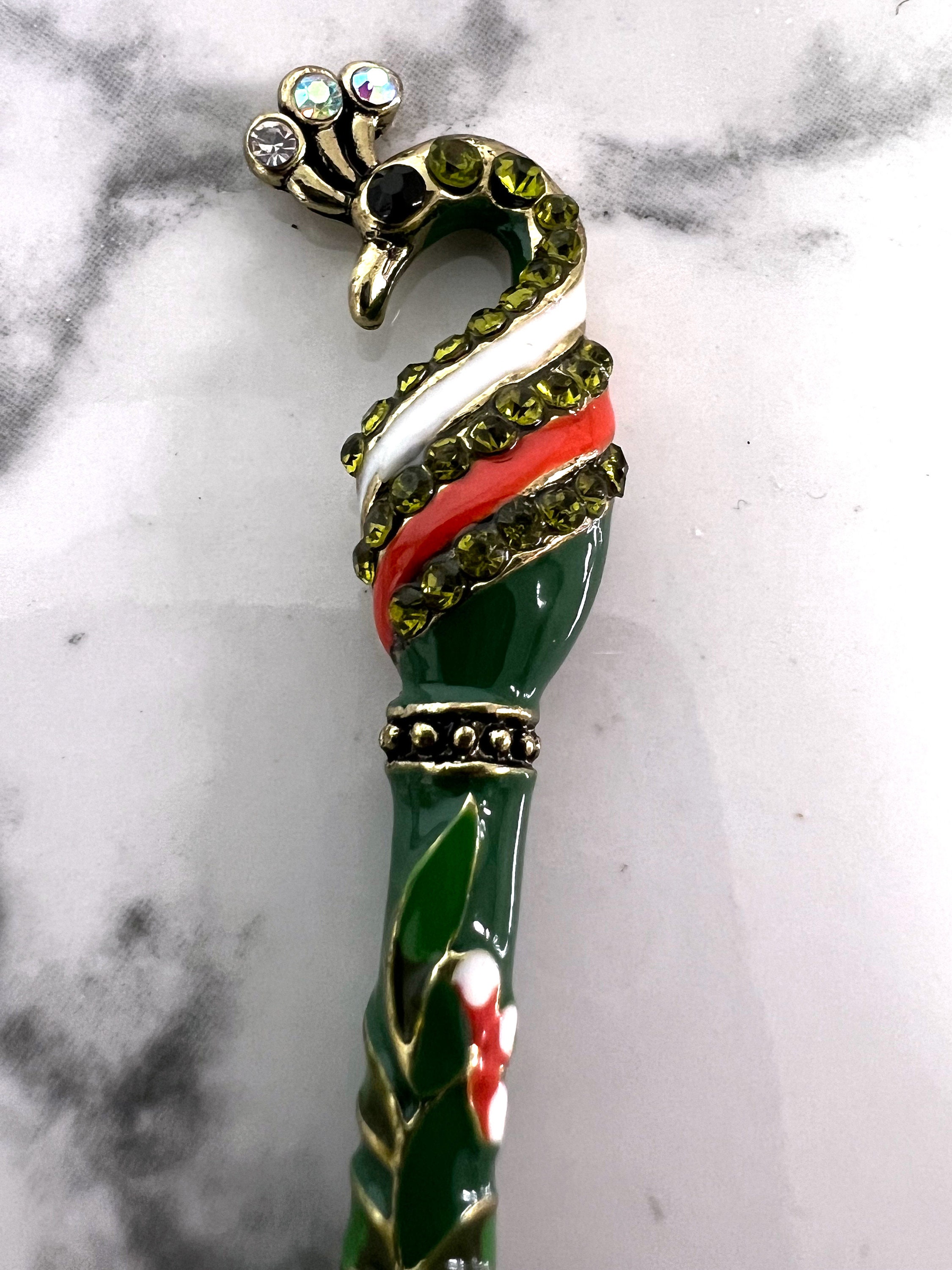 Vintage Peacock Laying Tool - Etsy