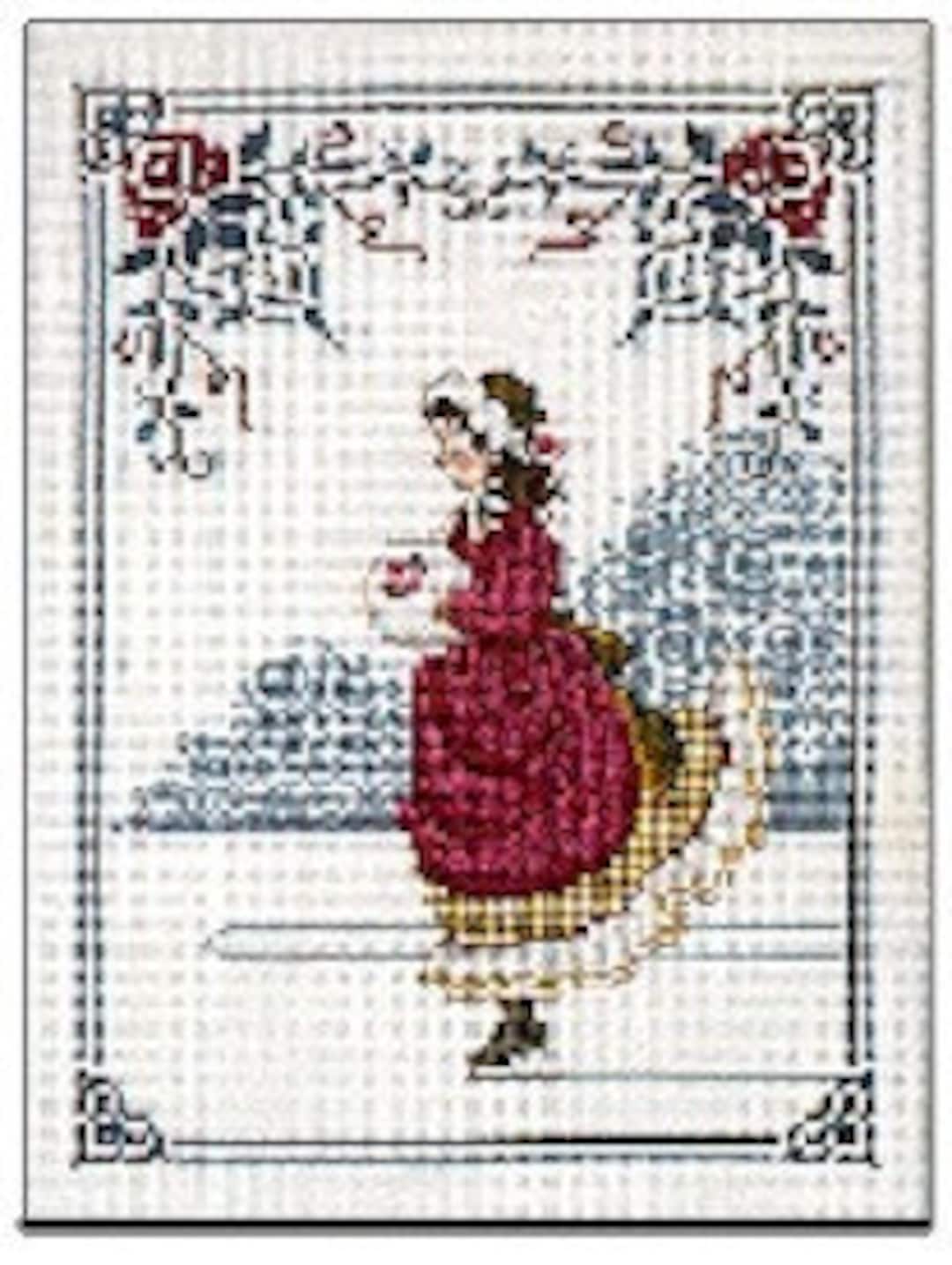 Winter Rose Cross Stitch Pattern - Etsy