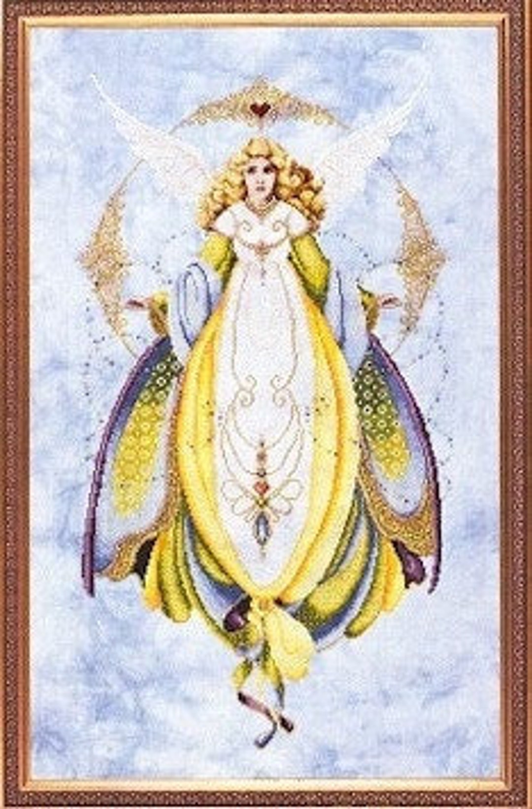 Angel of Healing Cross Stitch Pattern - Etsy