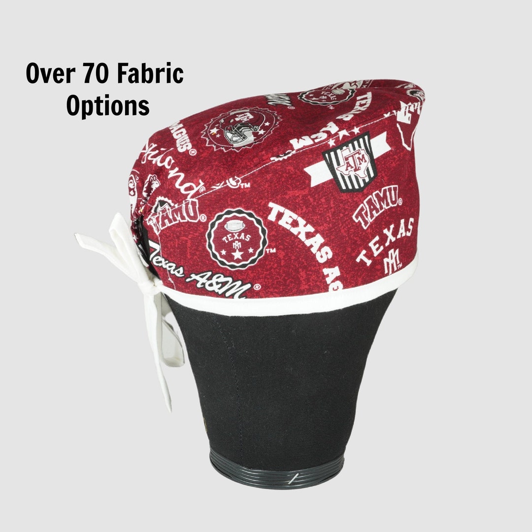 Texas A&M Unisex Scrub Cap FAST and FREE Shipping USA Made - Etsy
