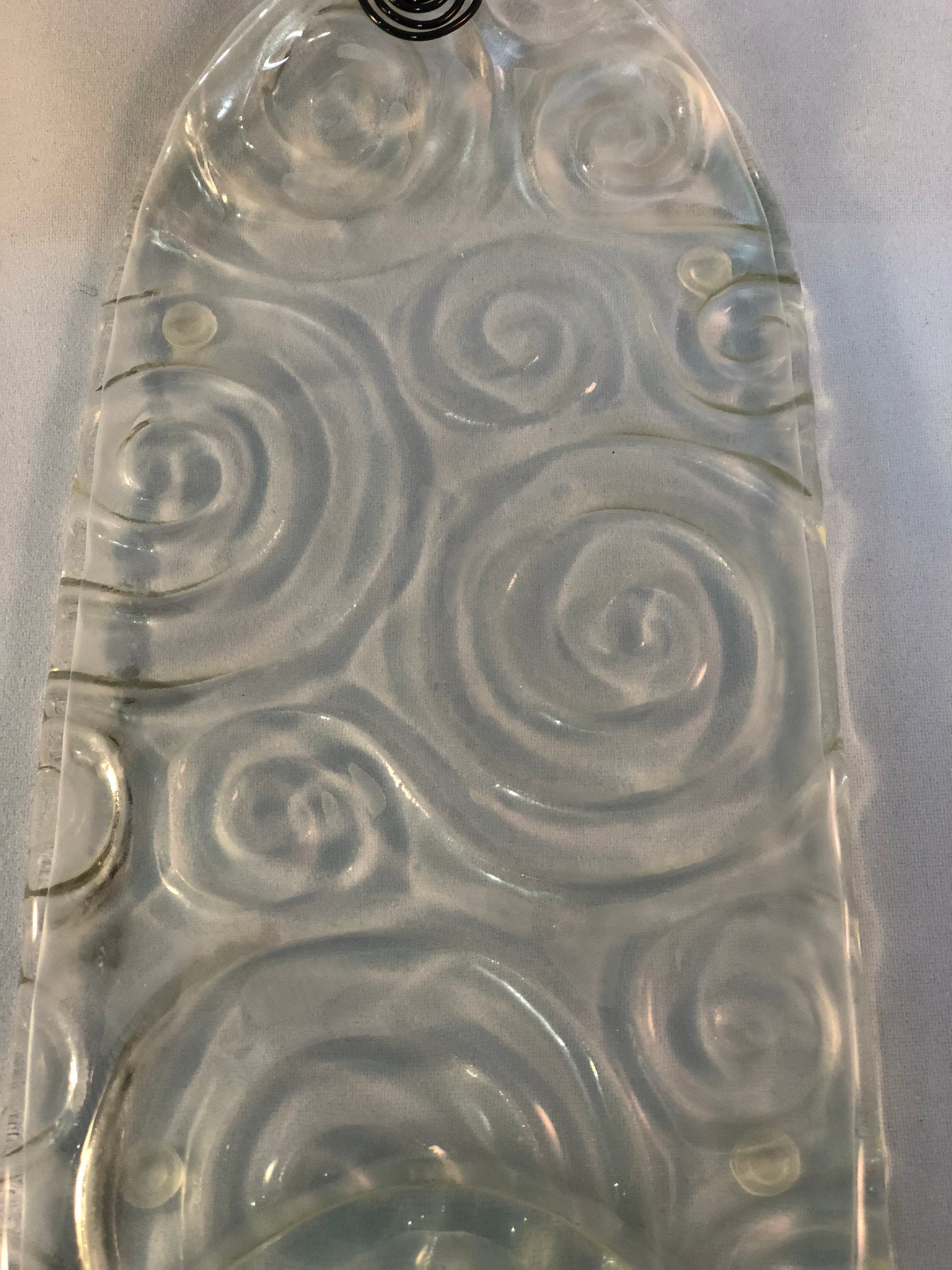 Melted Wine Bottle Scroll Design - Etsy