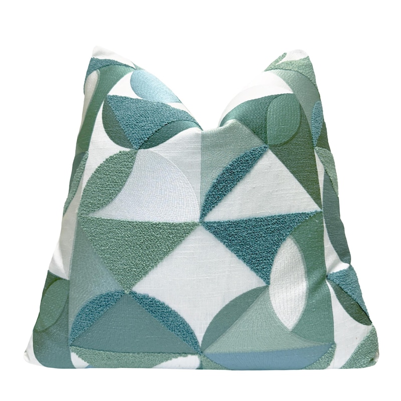 Cyan Blue Throw Pillows - Etsy